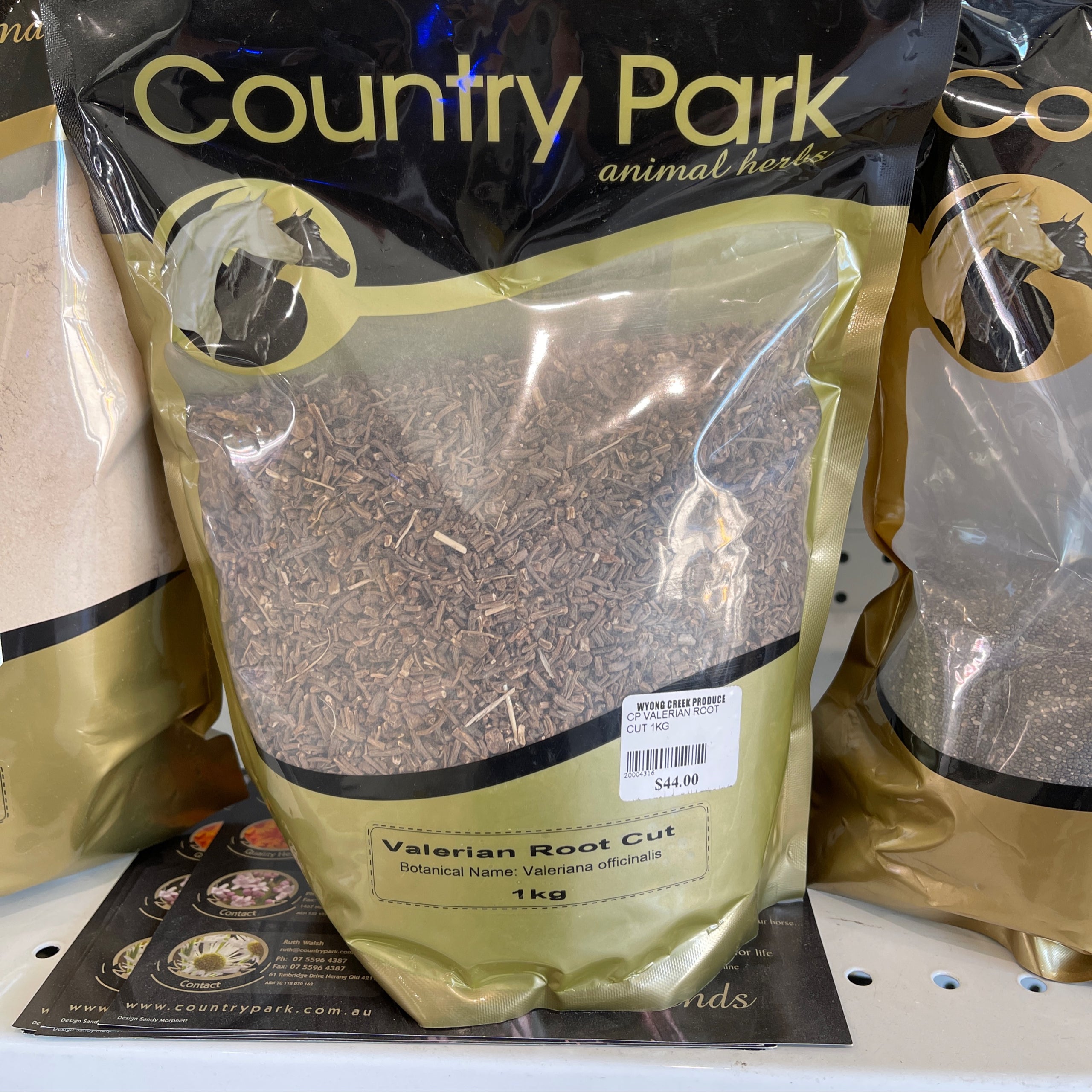 Country Park - Valerian Root Cut (1 KG) | Yarramalong Farm Supplies