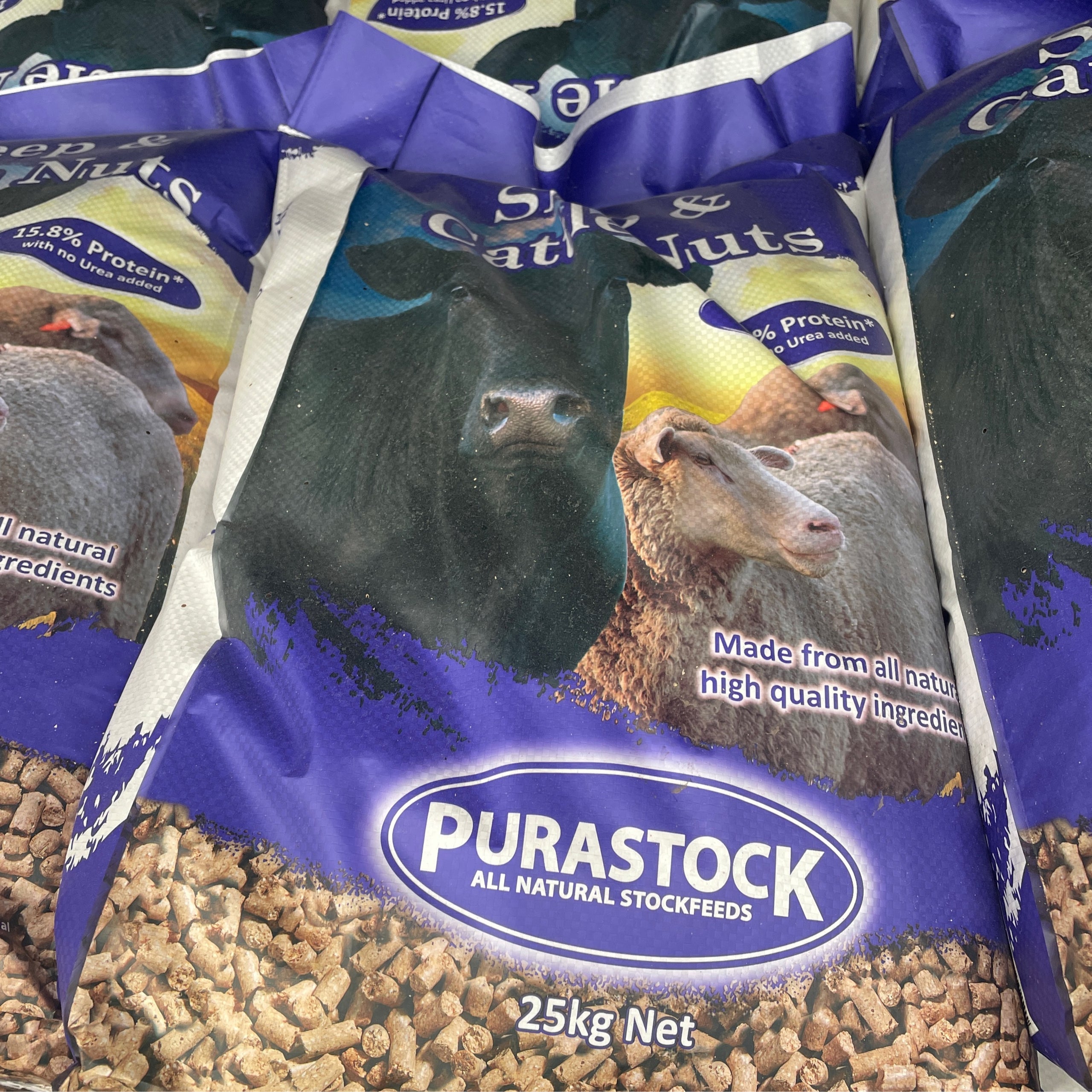 Purastock - Sheep & Cattle Nuts 20KG | Yarramalong Farm Supplies