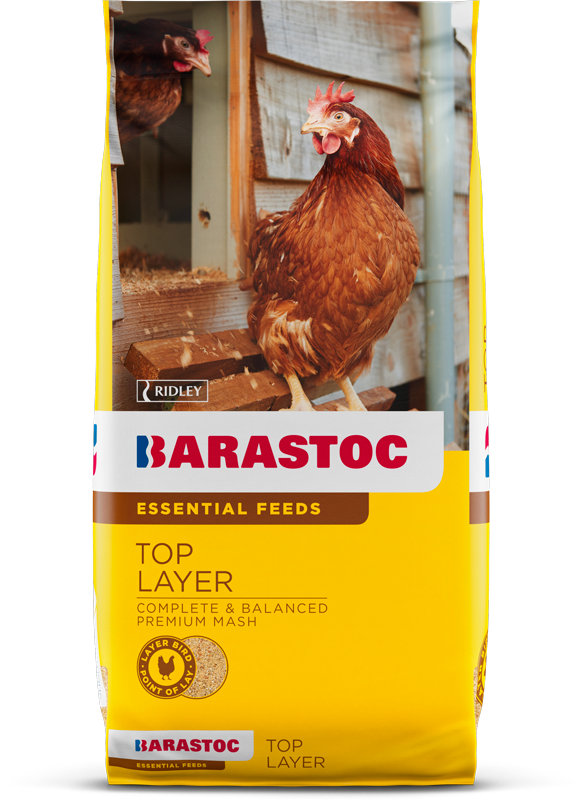 Barastoc Poultry- Top Layer Mash 20kg | Yarramalong Farm Supplies